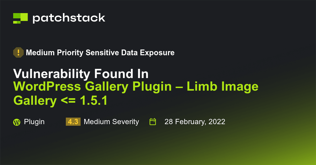 WordPress Gallery Plugin – Limb Image Gallery plugin